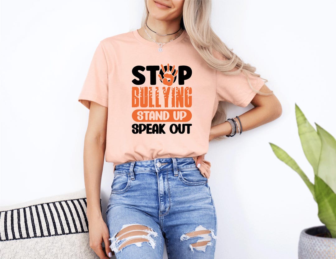 Stop Bullying Shirt: Unity Day Anti-bully Gift - Etsy