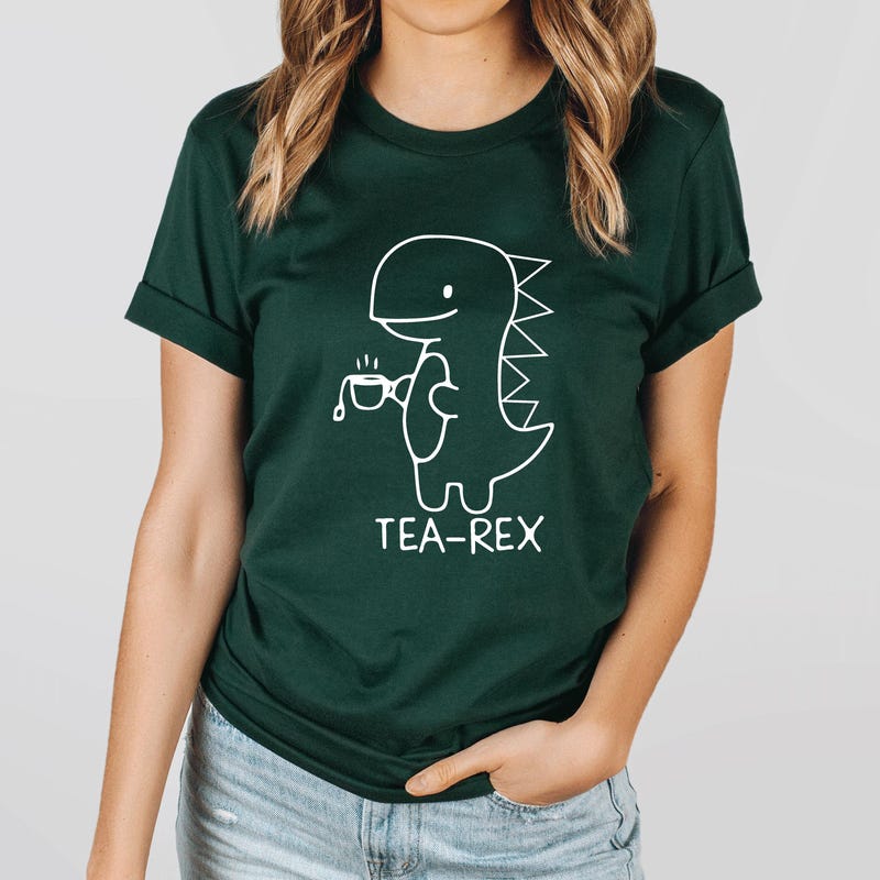 Tea Rex - Etsy