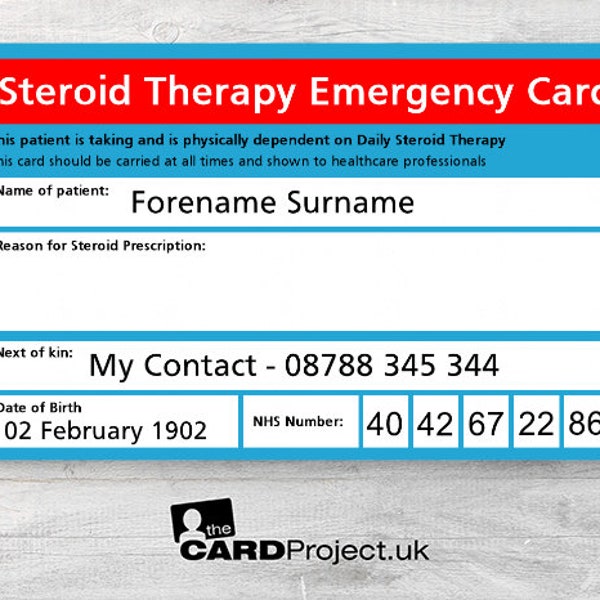 Essential Nhs Card - Etsy