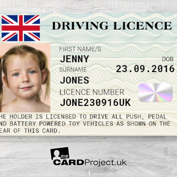 Fake Drivers License - Etsy UK