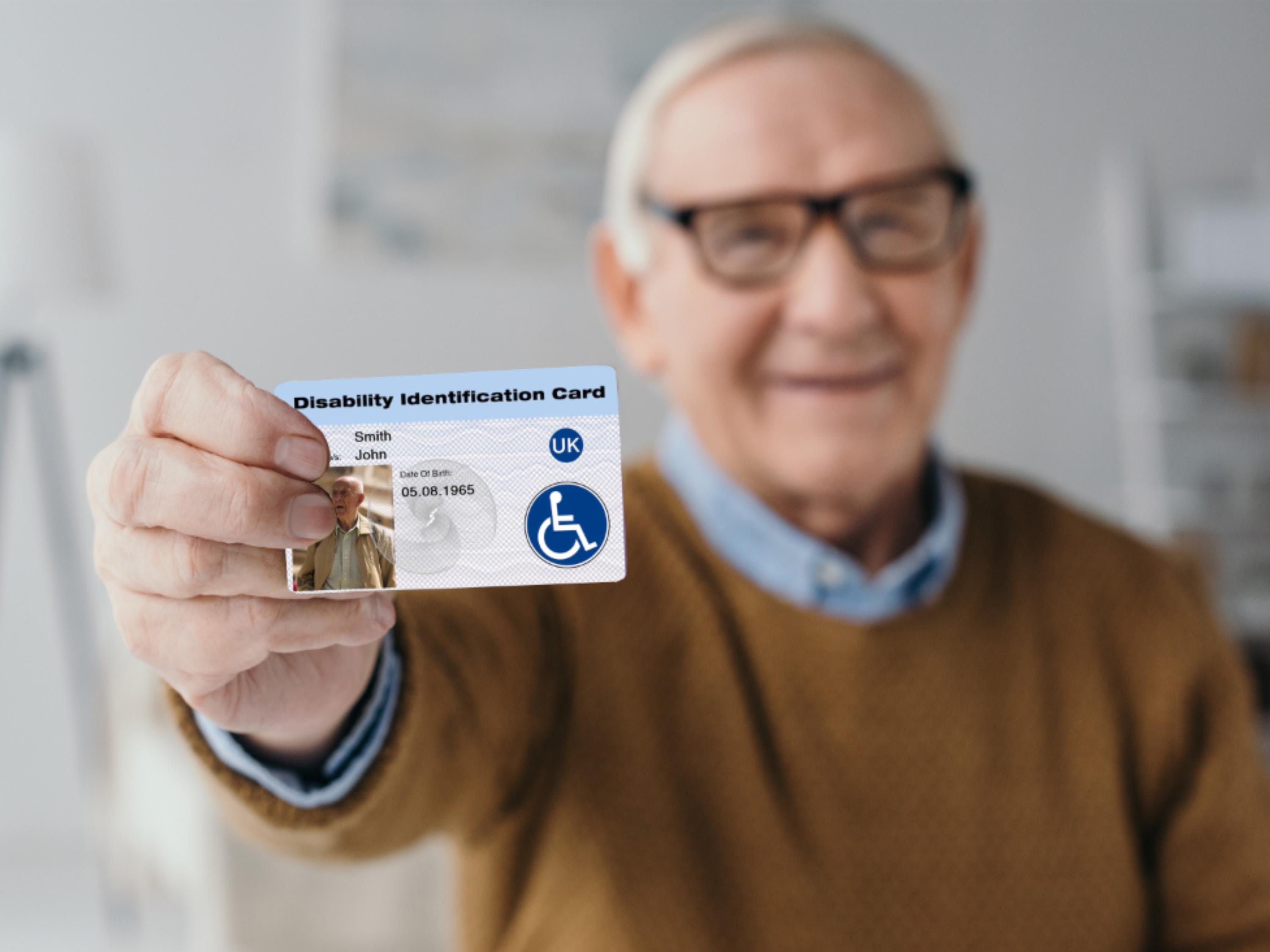 Disability Support ID Card – UK Disability Photo ID Card for Hidden ...