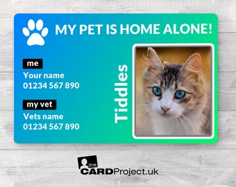 Personalised ID Cards Autism Awareness Business Cards - Etsy