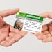 Visually Impaired Awareness Photo Medical ID Alert Card - Etsy Canada