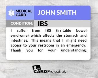 Ibs Id Card - Etsy