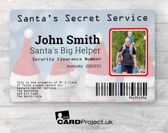 Secret Service Id Card - Etsy