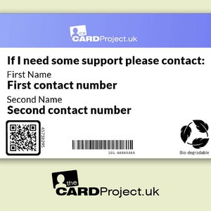 IBS (irritable Bowel Syndrome) Photo Medical ID Card - Etsy