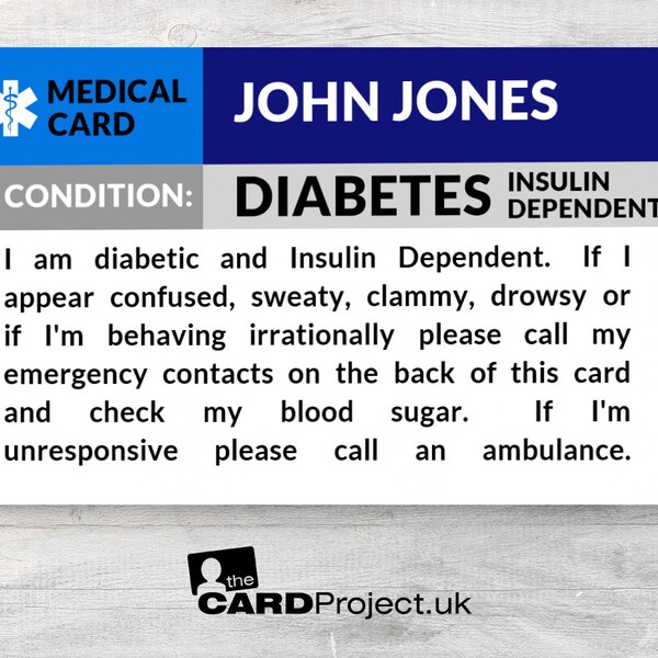 Diabetic Alert - Etsy