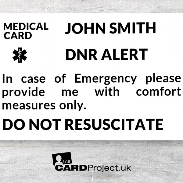Dnr Card - Etsy Singapore