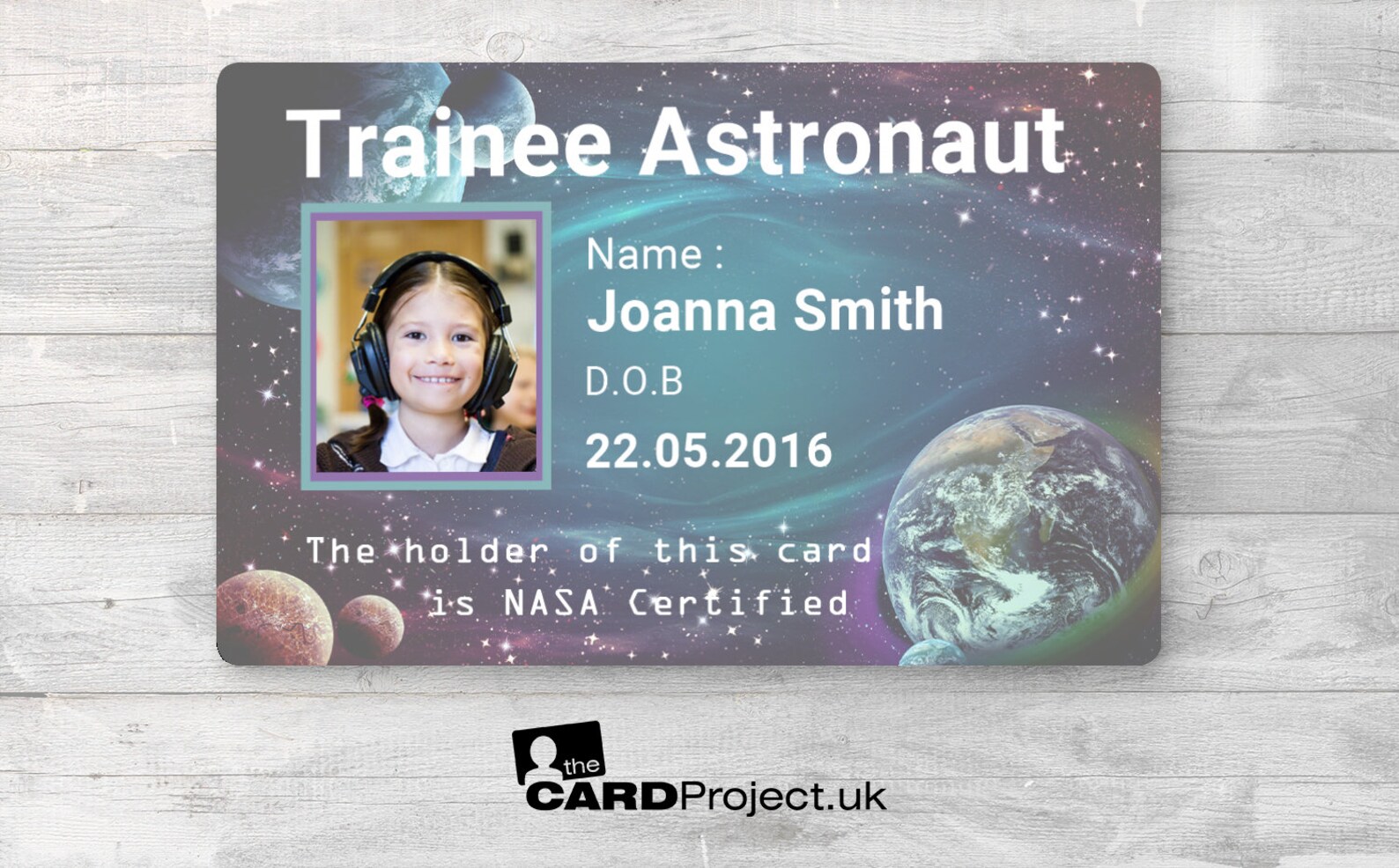 Kids Astronaut ID Card NASA Certified: Explore Space - Etsy UK