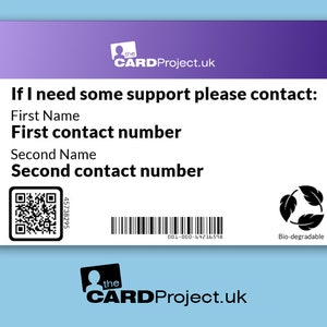 Stroke Awareness Medical ID Alert Card - Etsy