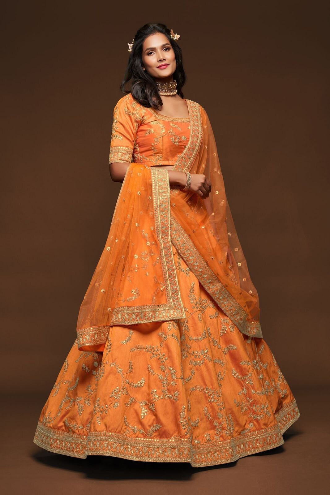 Indian Wedding Haldi Rasham Wear Lehenga Choli With Dupatta for Women ...