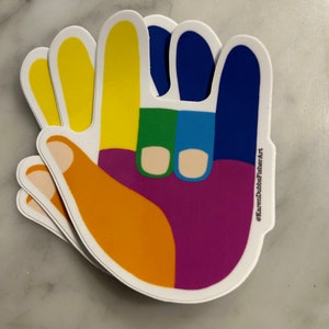 Sticker, American Sign Language, I Love You, CODA, Sign Language Symbol ...