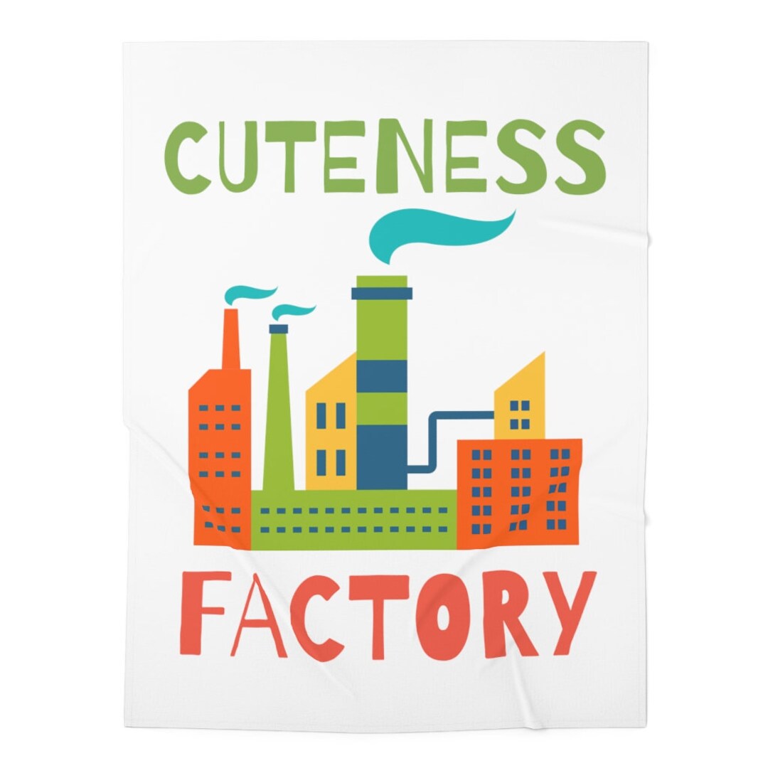 Funny Cuteness Factory Baby Swaddle Blanket. Cute Gift for - Etsy UK