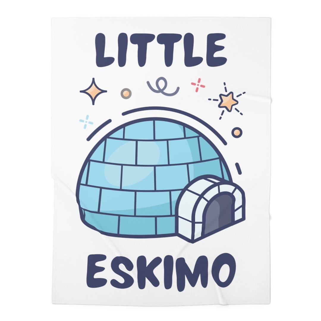 Little Eskimo Igloo Cold Winter Snow Star Baby Swaddle - Etsy