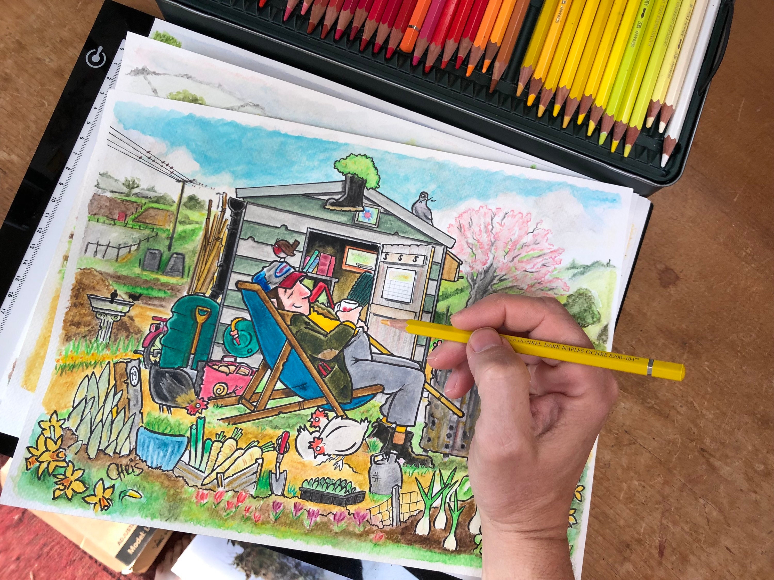 Sleepy peat, by Artist and Illustrator Christopher Stockley, is a ...