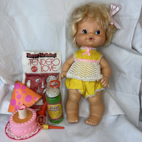 Mattel Tender Doll - Etsy