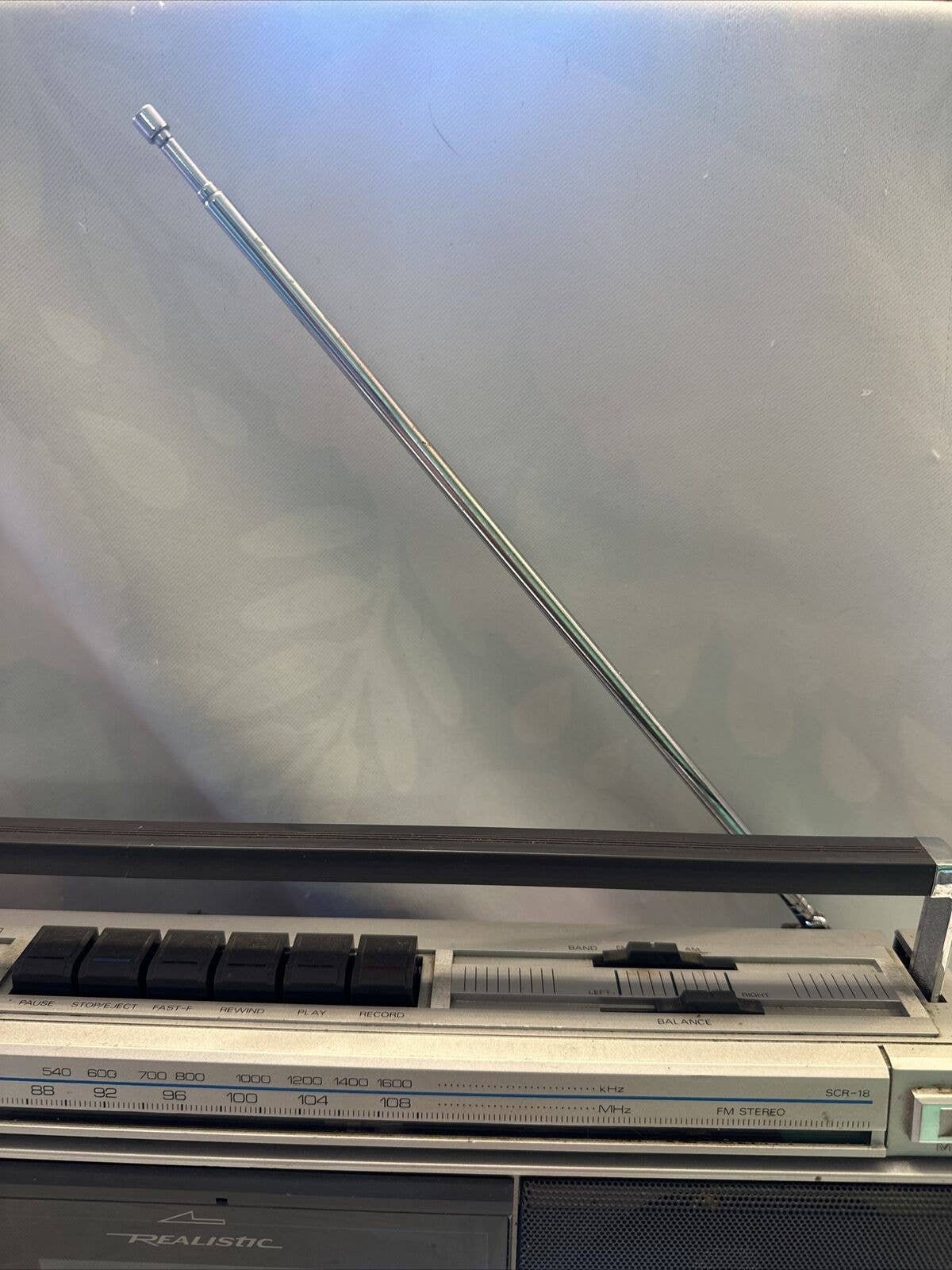 Vintage Realistic Boombox Model 14-788 Radio Stereo Cassette - Etsy