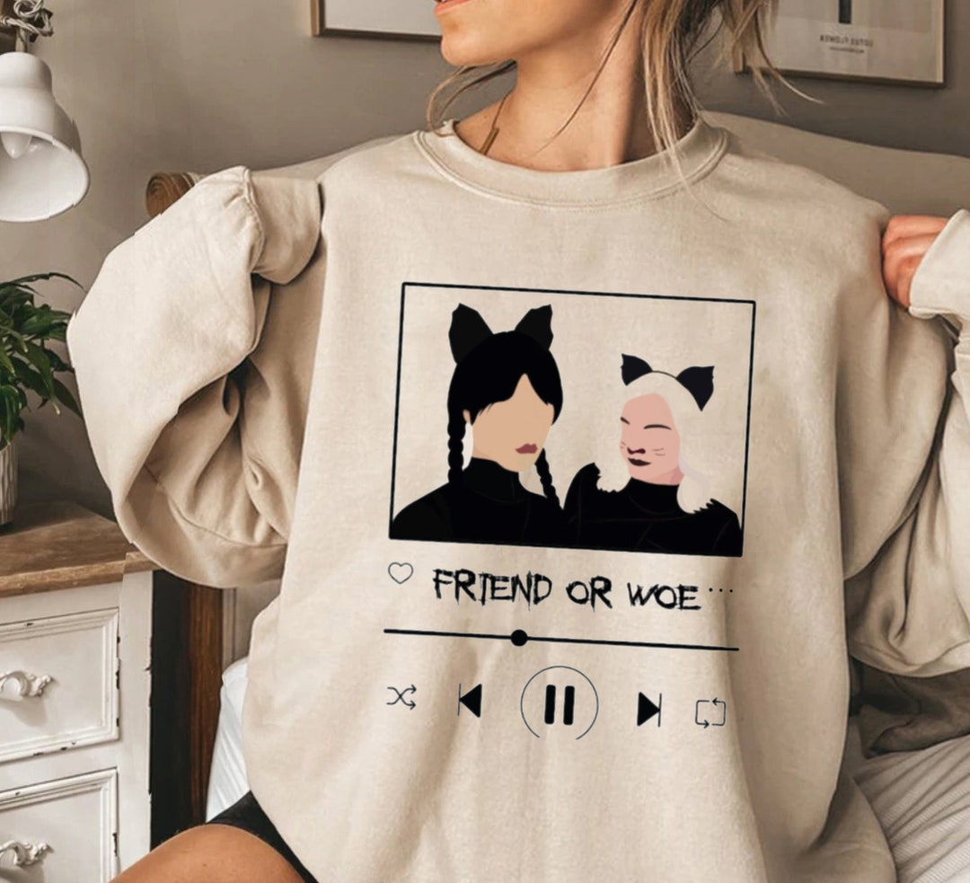 Custom Wednesday and Enidsinclair Track Sweatshirt New 2022 - Etsy