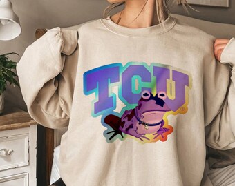 Tcu Football Sweater - Etsy