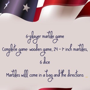 6 Player MARBLE GAME: - Etsy