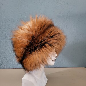 Gold Cross Fox Fur Hat - Etsy