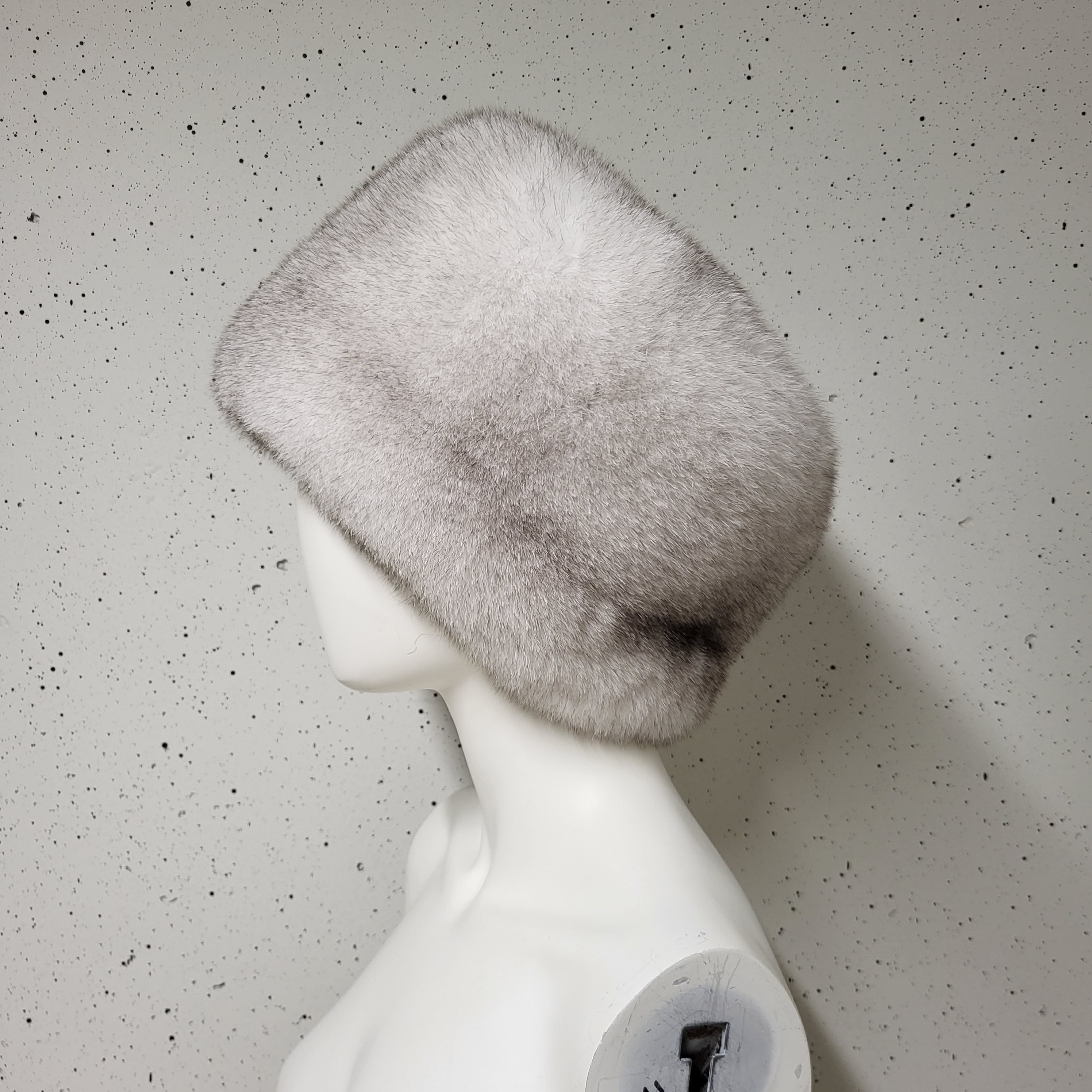 SAGA Blue Fox Fur Hat - Etsy