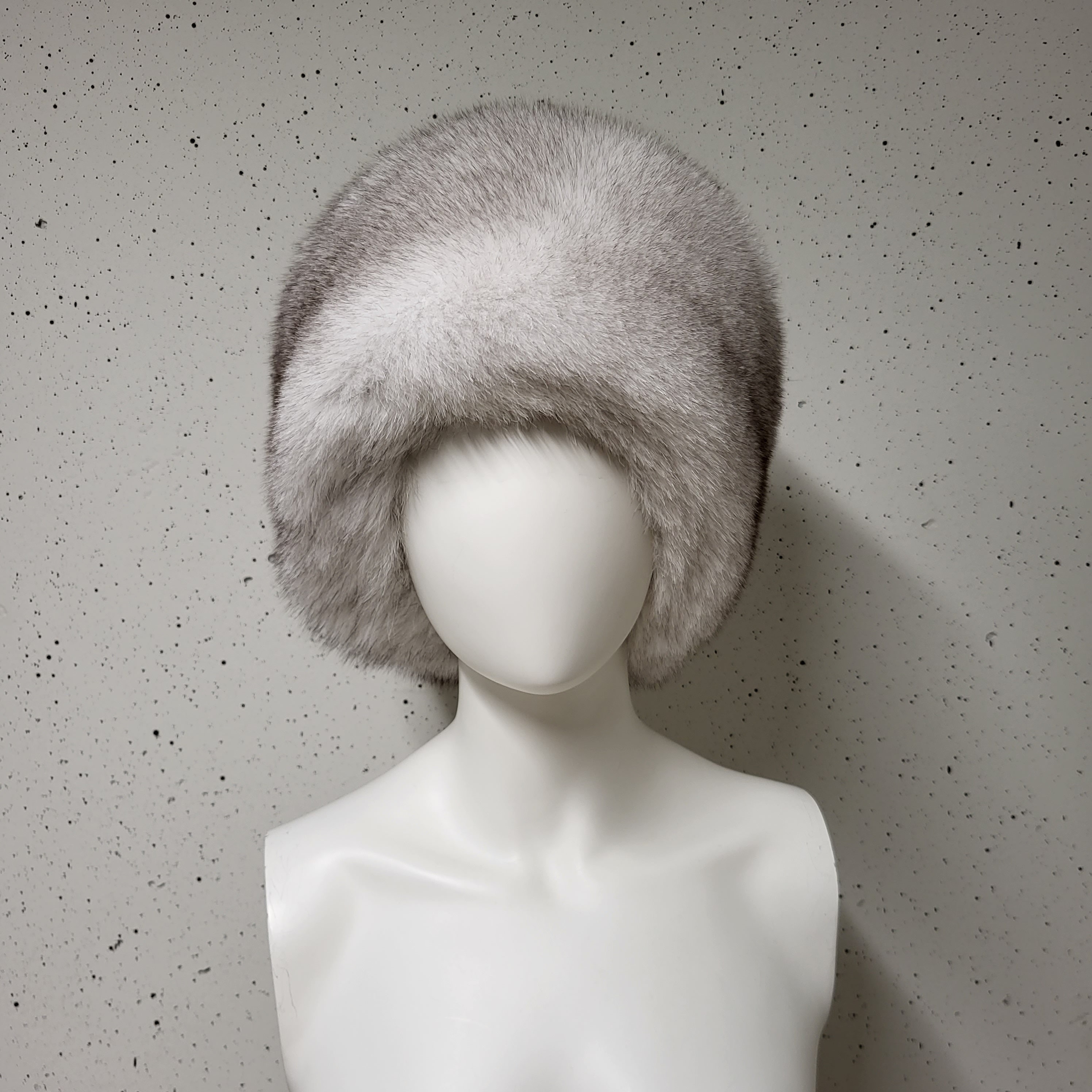 SAGA Blue Fox Fur Hat - Etsy