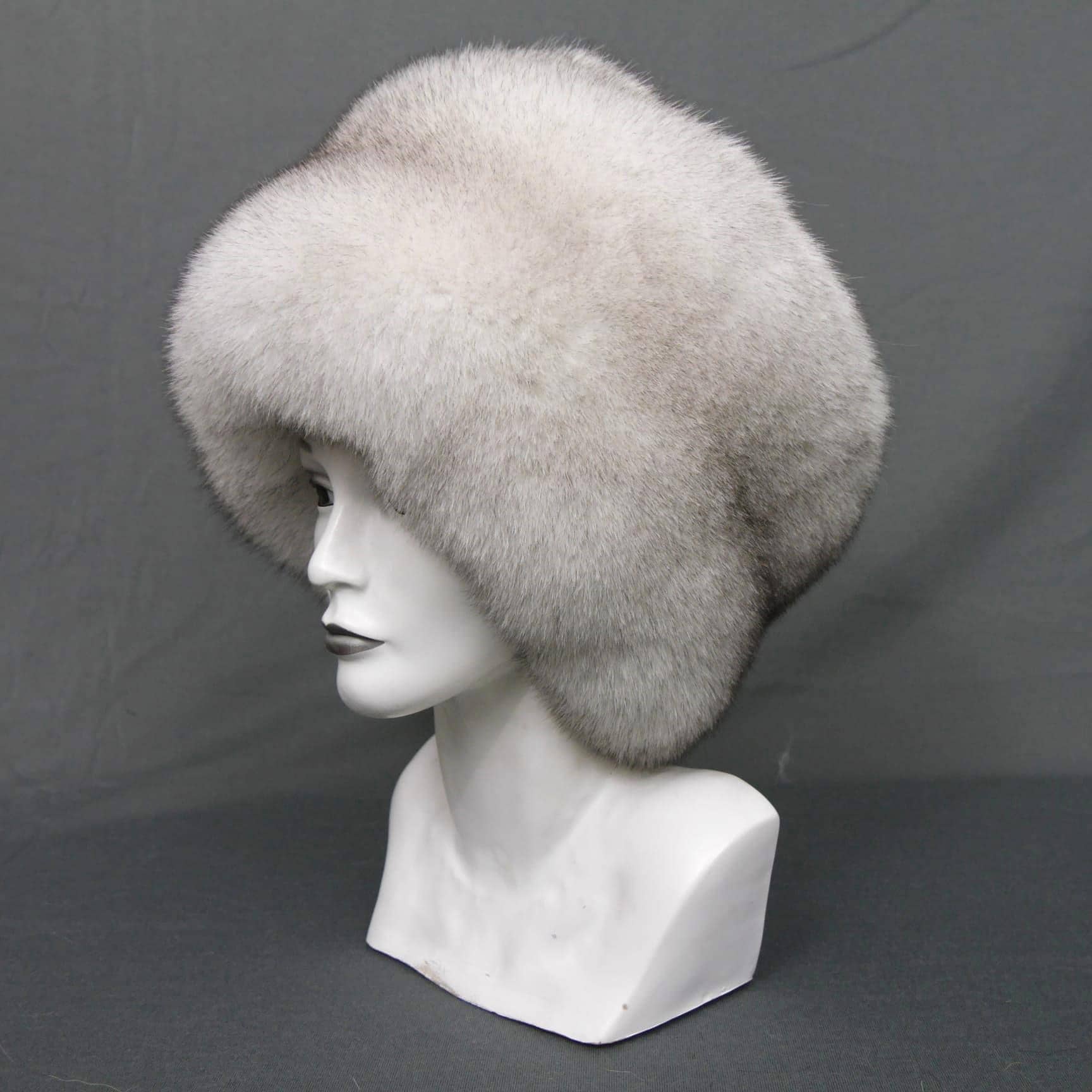 SAGA Blue Fox Fur Hat - Etsy