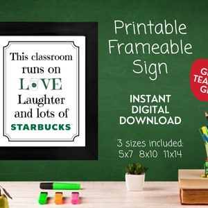 This Classroom Runs on Love Laughter and Lots of Starbucks | Teacher ...