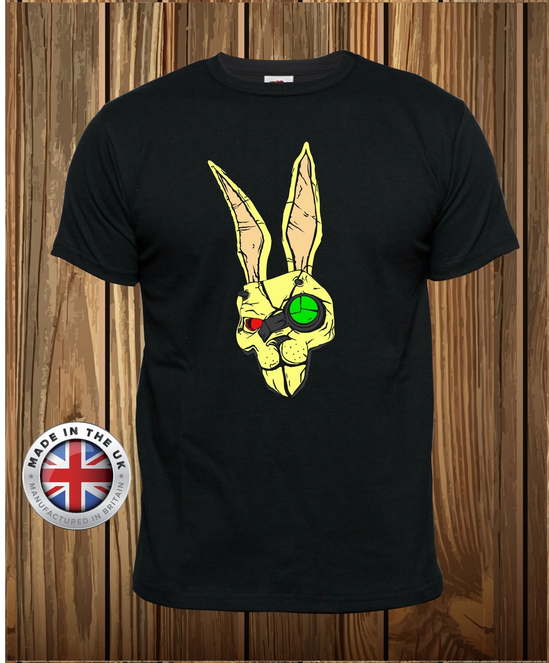 Borderlands T Shirt for Borderlands Fan Tiny Tina Bunny Mask Rabbit ...