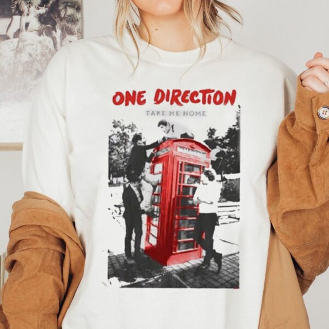 One Direction Take Me Home Shirt, Vintage 1D Shirt, One Direction Metal ...
