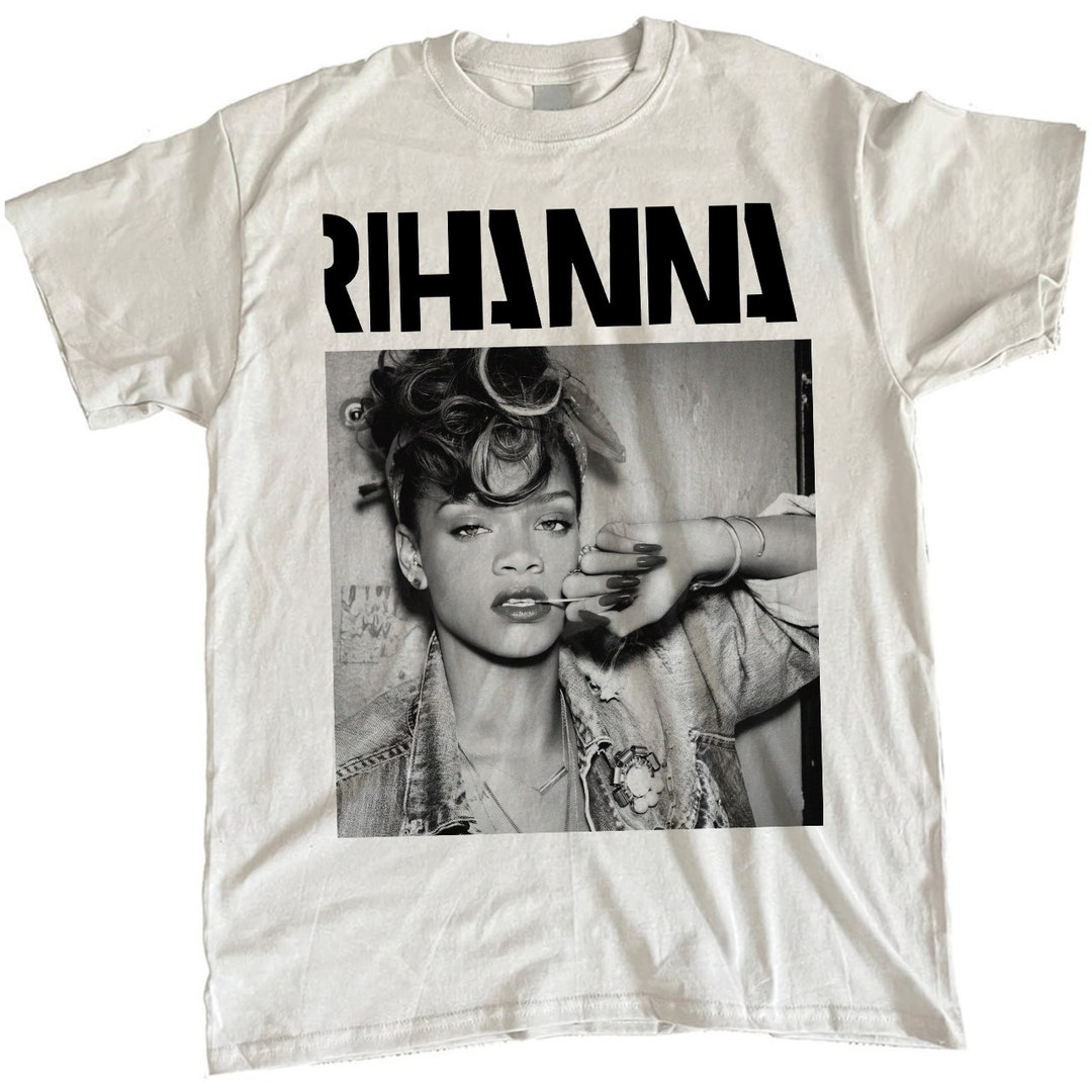 Rihanna T-shirt ,rihanna Badgal T-shirt T Shirt, Vintage 90's Hip Hop ...