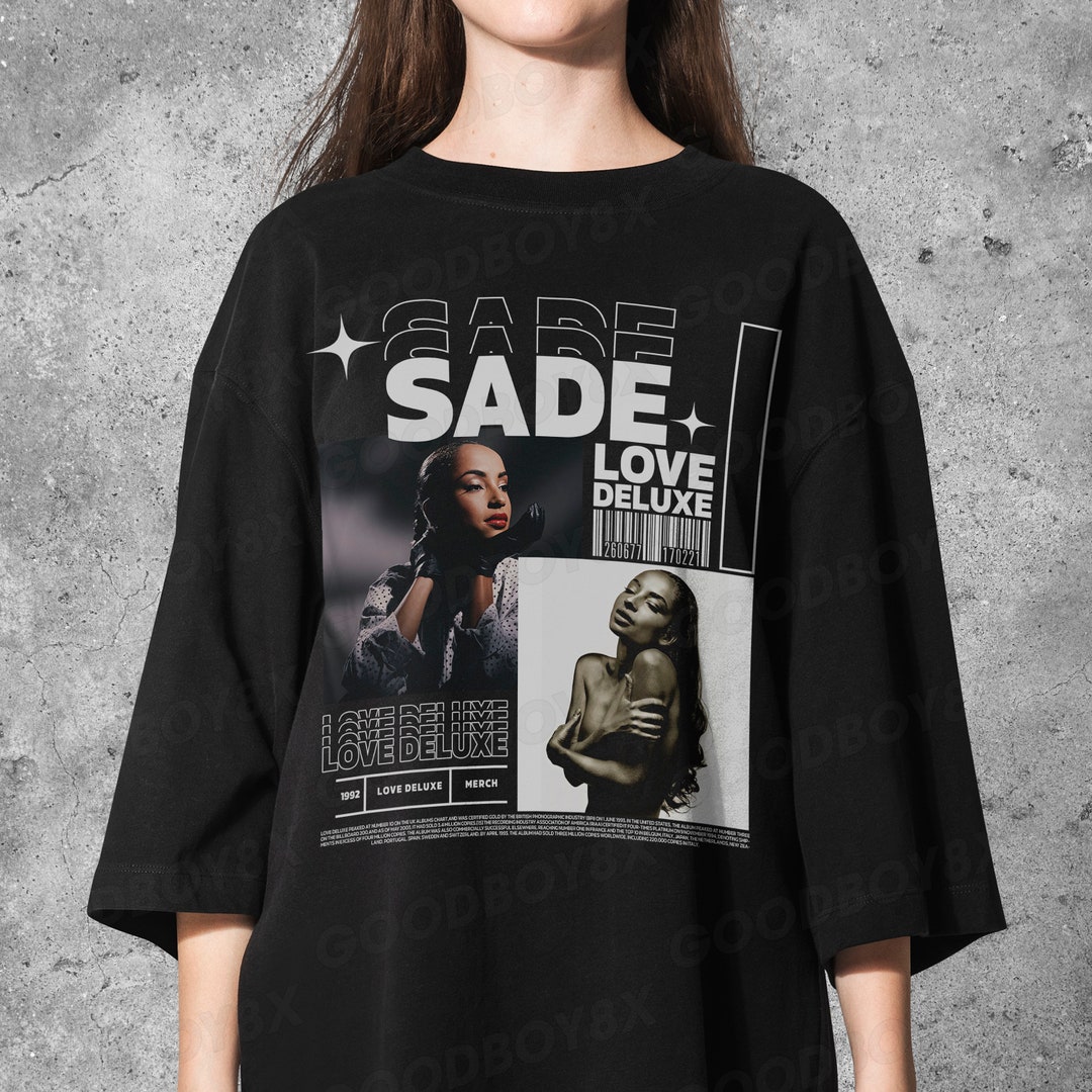 Sade Love Deluxe Album T Shirt, Sade Shirt, Vintage Bootleg Inspired Sweatshirt, Graphic Unisex ...