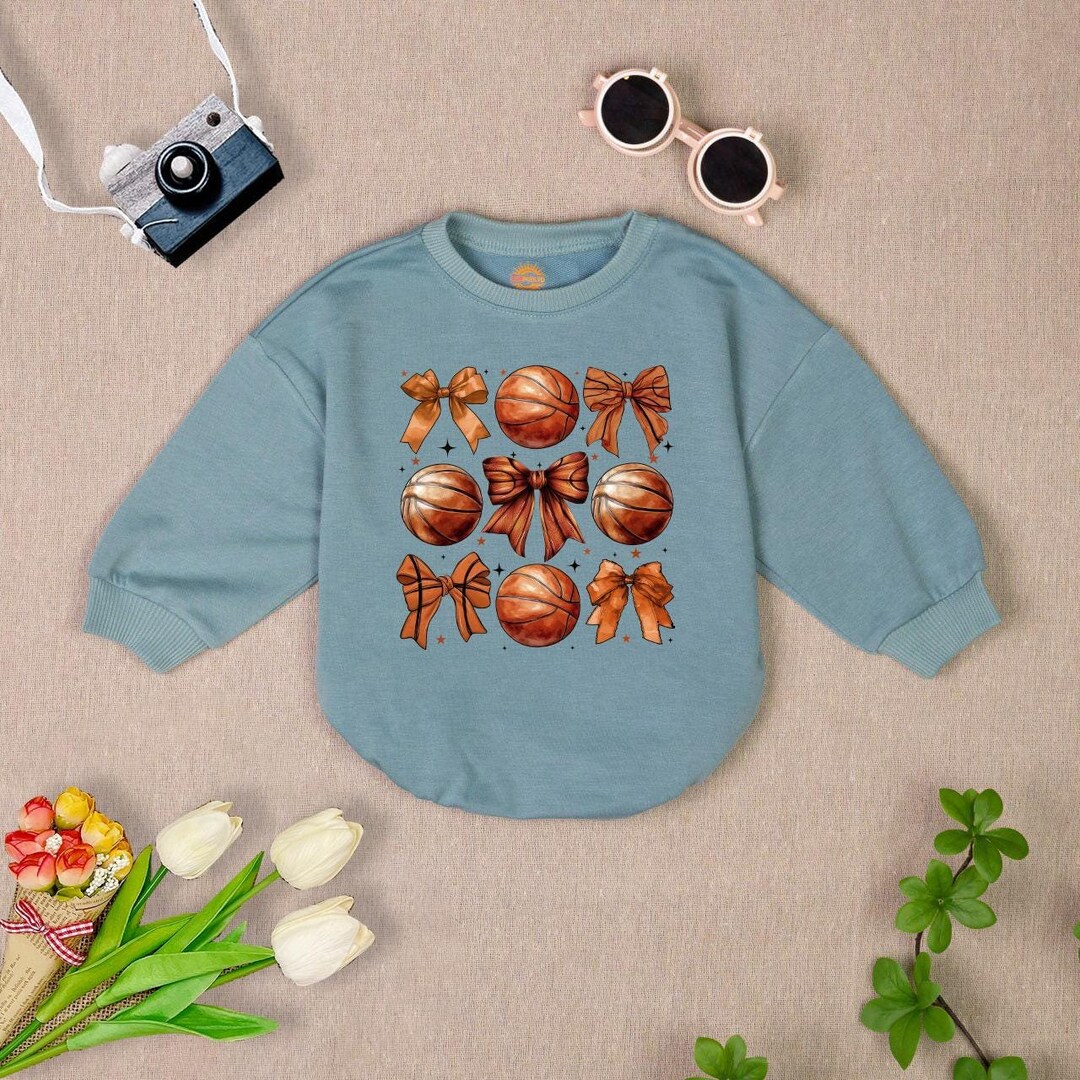 Basketball Baby Romper, Sports Fan Outfit, Unisex Toddler Clothes - Etsy