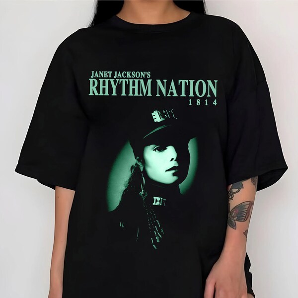 Janet Jackson Rhythm Nation Shirt - Etsy