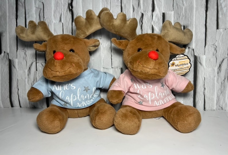 Lapland Gifts, Personalised Lapland Reindeer Teddy, Lapland, Lapland ...