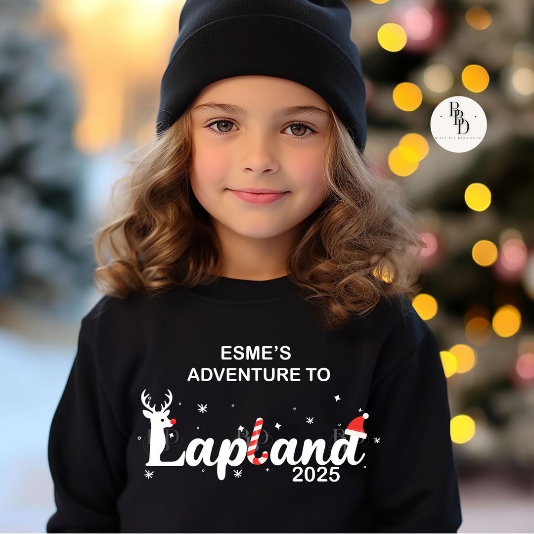 Lapland Hoodie, Lapland Reveal, Lapland, Christmas Hoodies, Girls ...