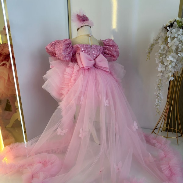 Pink Prom Dress - Etsy