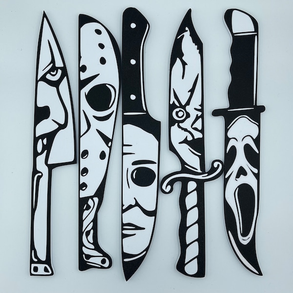 3d Printed Horror Knives - Etsy