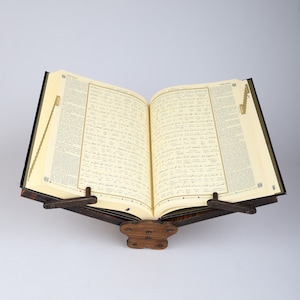 Wooden Holy Book Stand Large Book Stand Tabletop Bible - Etsy
