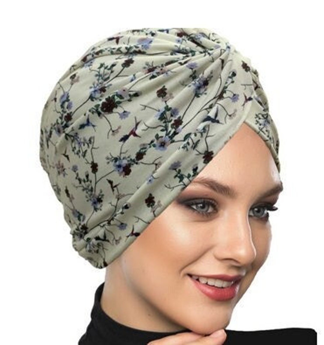 Cotton Turban Hat Womens Turban Headwrap Fashion Turbans, Headscarves ...