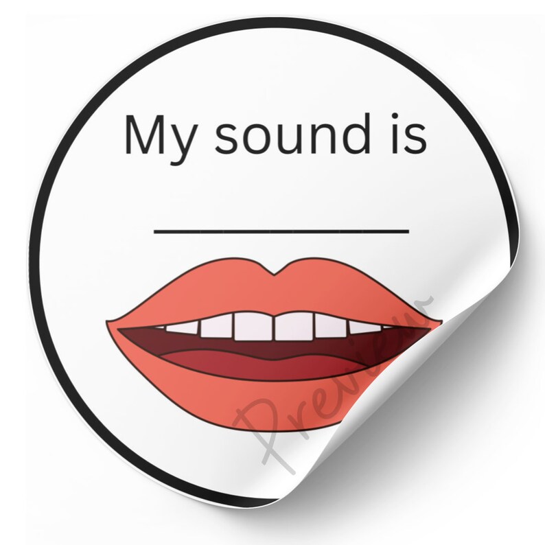 Speech Therapy Celebration Circle Stickersprintable Set of 36 Stickers ...