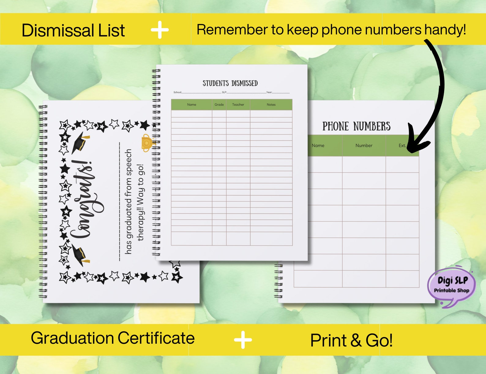 Editable Speech Therapy Starter Kit | Canva Template & PDF Download ...