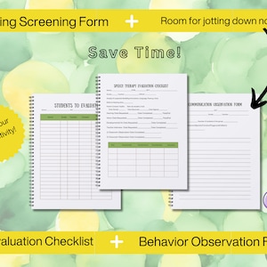 Editable Speech Therapy Starter Kit | Canva Template & PDF Download ...