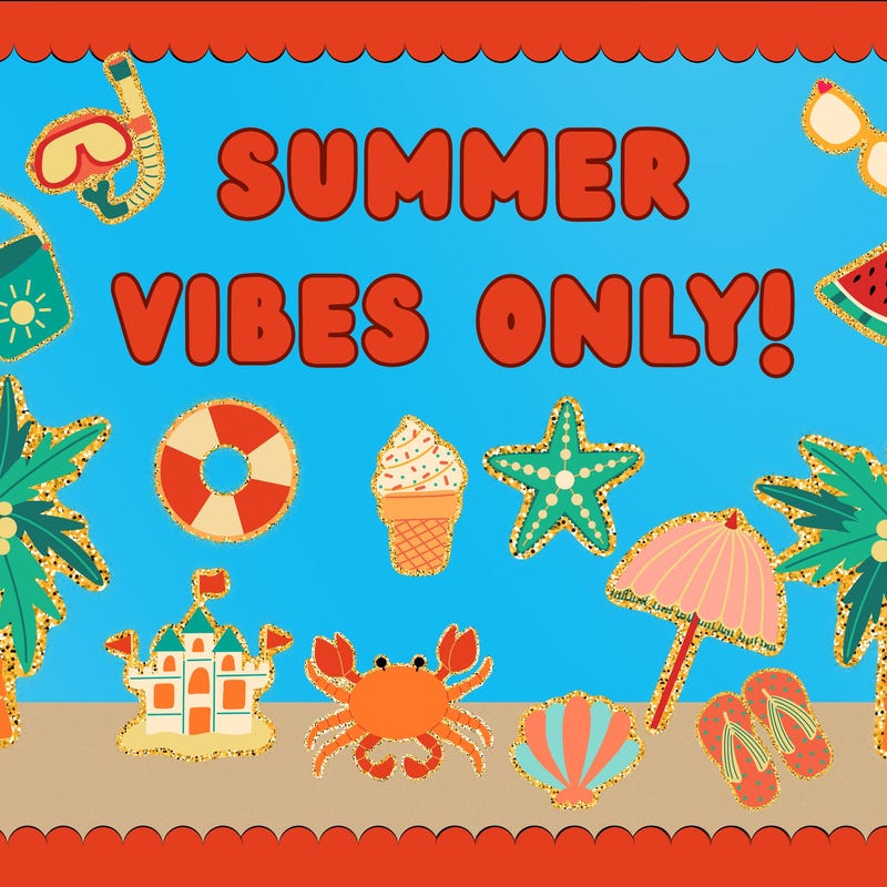 Beach Themed Bulletin Board - Etsy