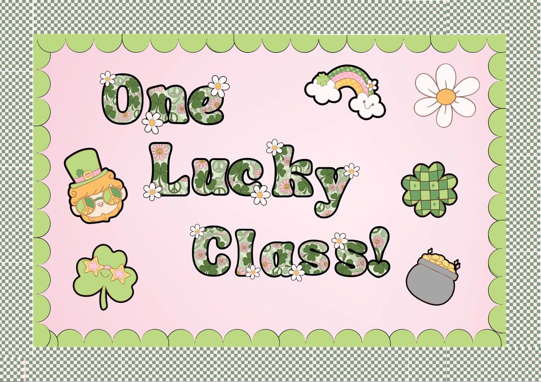 Printable Bulletin Board Decorations | One Lucky Class! Classroom ...