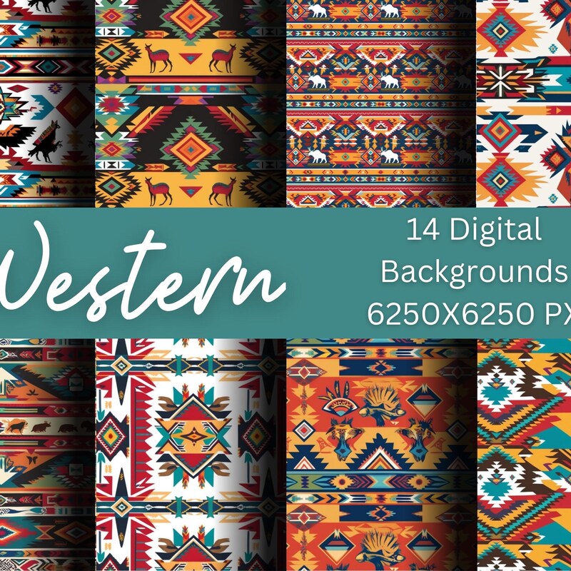 Southwestern Wallpaper - Etsy