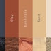 Rustic Stone Theme Branding Kit: Customizable Canva 5-color Palette Kit ...