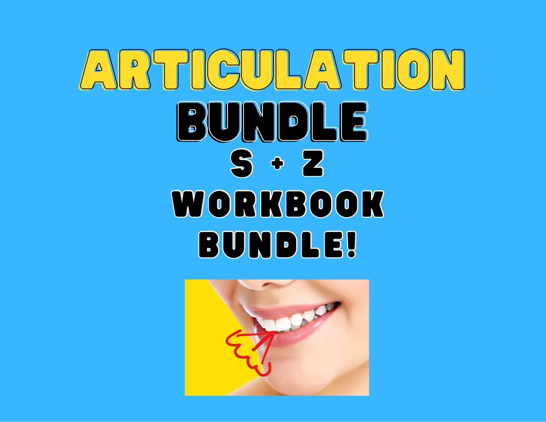 Speech Therapy /S Z/ Sound Articulation BUNDLE - Etsy