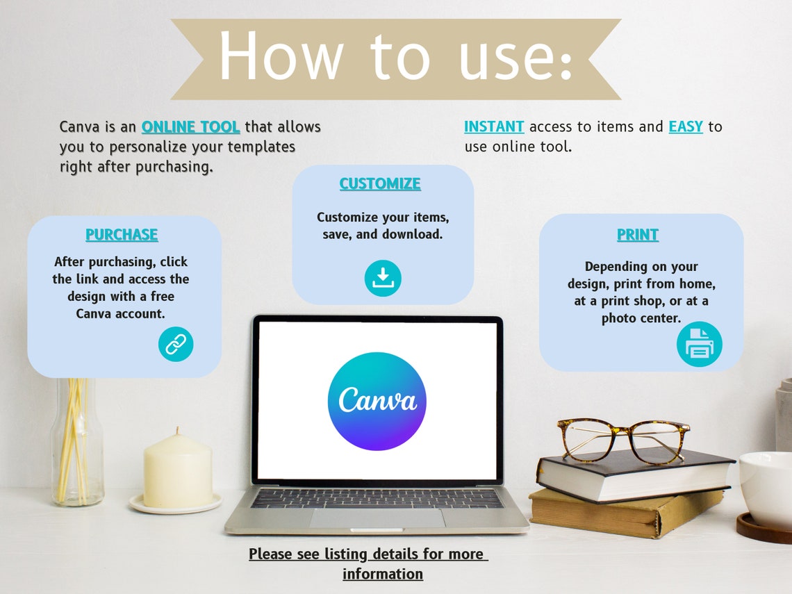 Succulent "meet the Teacher" Canva Template - Customizable Introduction ...